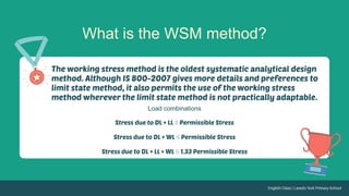 WSM and LSM steel structures | PPTX