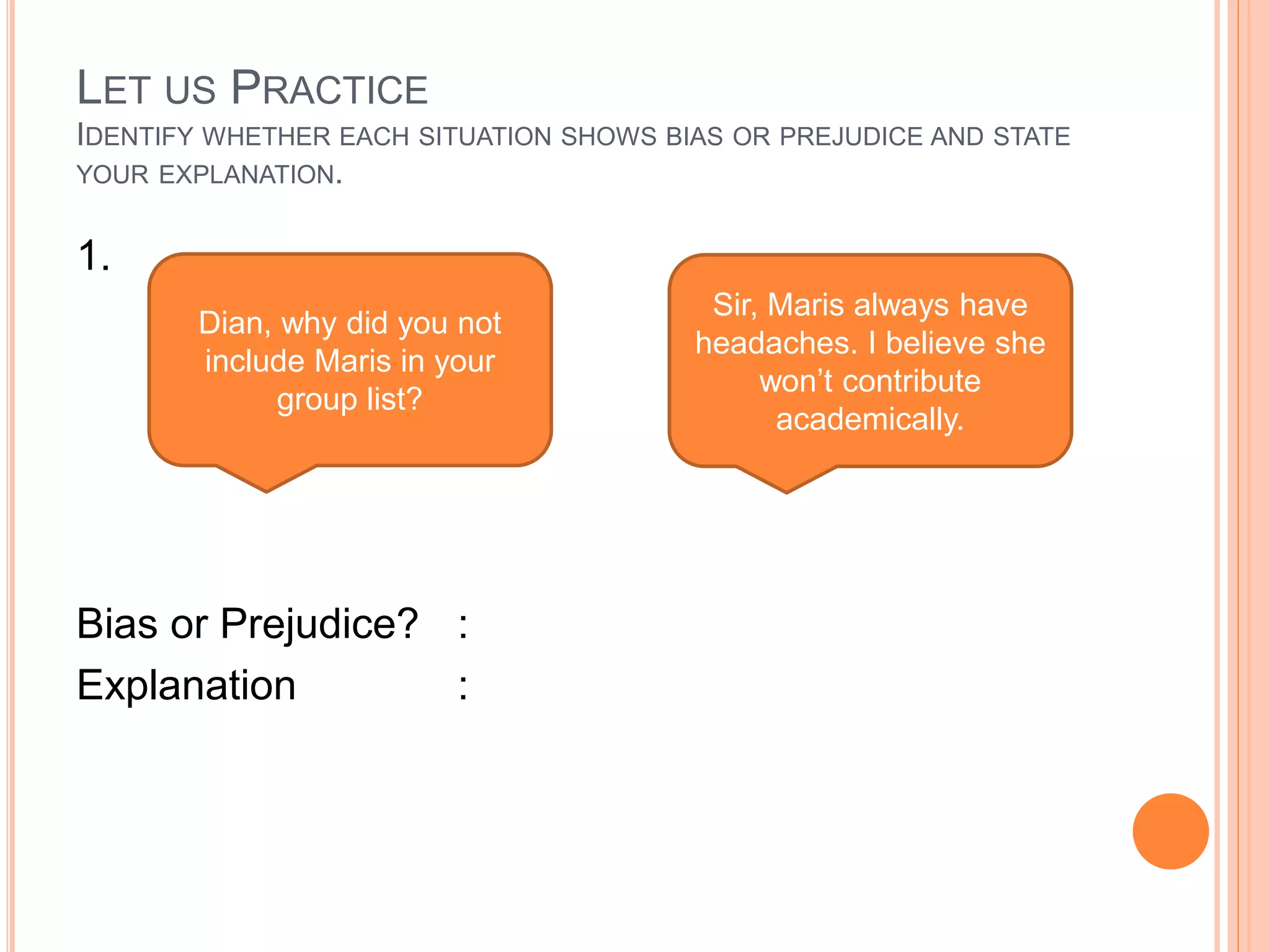 Differentiate BIASES from PREJUDICES.pptx