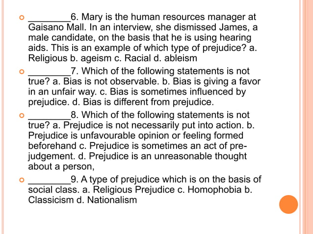 Differentiate BIASES from PREJUDICES.pptx