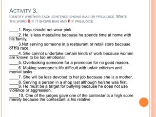 Differentiate BIASES from PREJUDICES.pptx