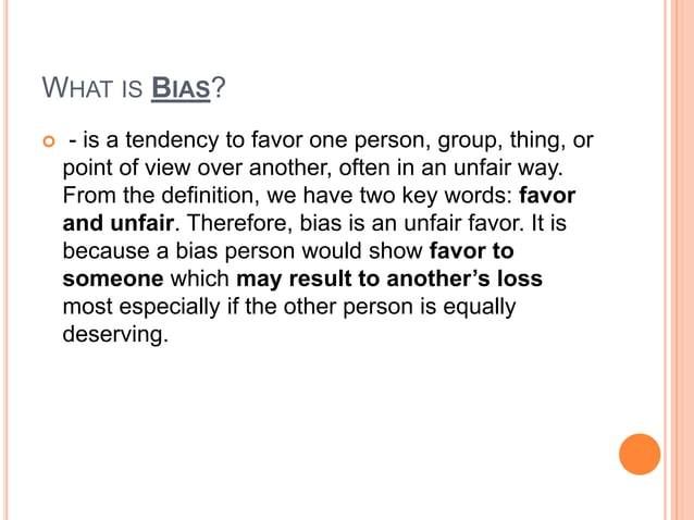 Differentiate BIASES from PREJUDICES.pptx