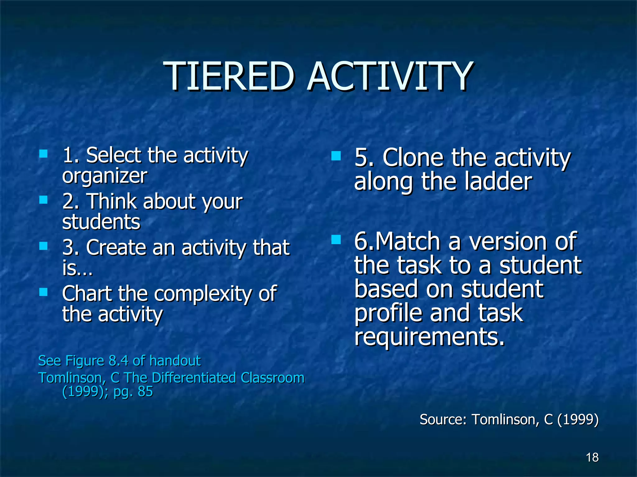 Differentiated Instruction (Jenn) | PPT