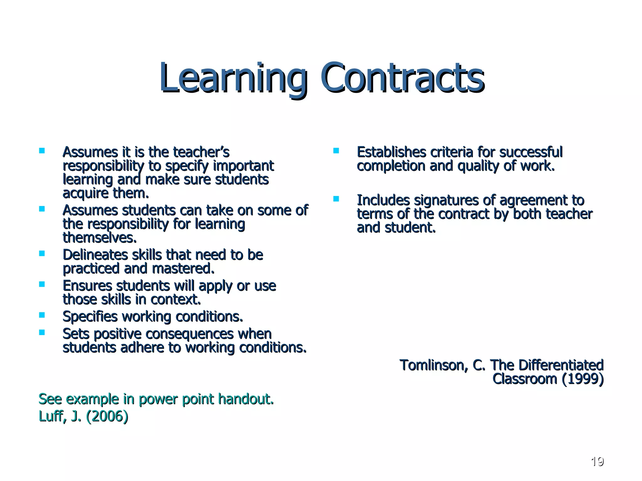 Differentiated Instruction (Jenn) | PPT