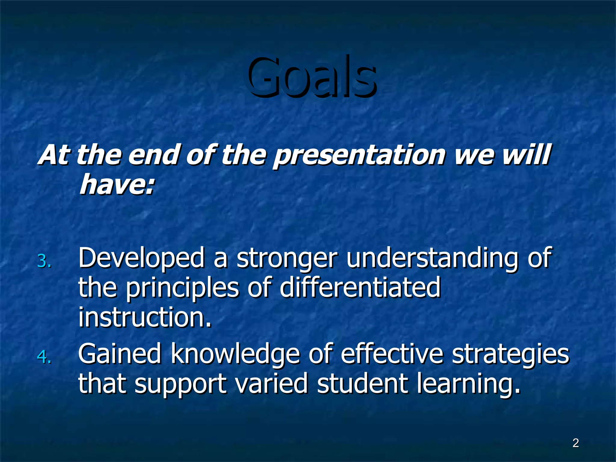 Differentiated Instruction (Jenn) | PPT