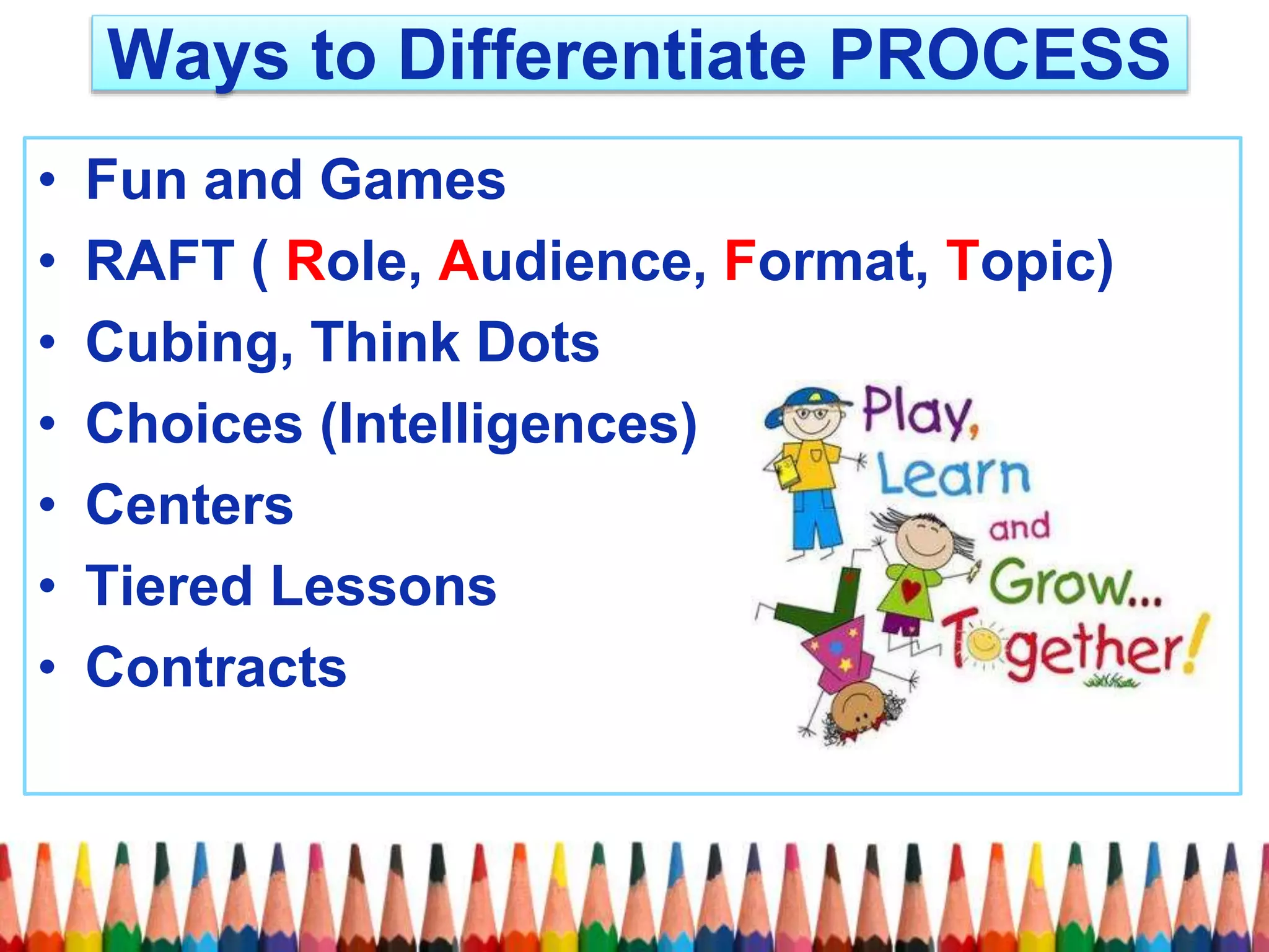 Differentiated-Instruction.pptx | Educational Assessment | Education
