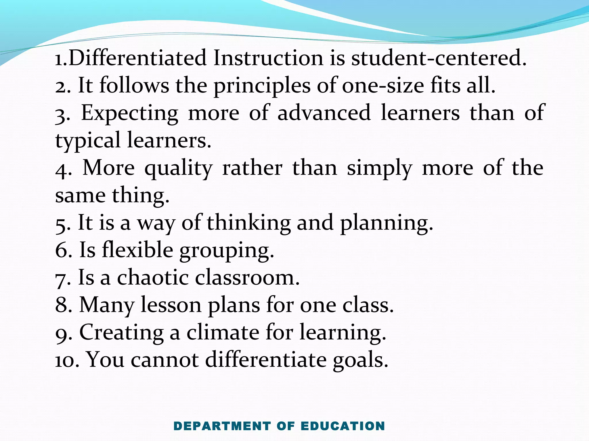 Differentiated instruction-editted | PPT