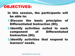 Differentiated instruction-editted | PPT