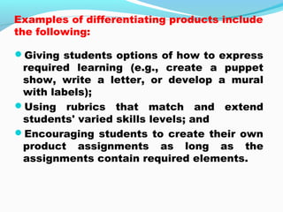 Differentiated instruction-editted | PPT