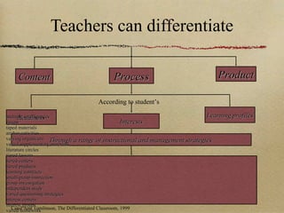 Differentiated instruction | PPT