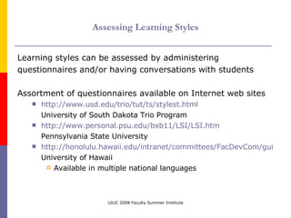 Differentiated Instruction in Online Environments | PPT