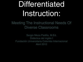 Differentiated Instruction | PPT