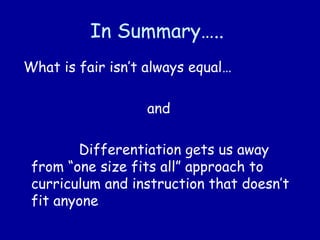 Differentiated instruction | PPT