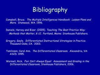 Differentiated instruction 2 (1) | PPT