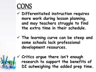 Differentiated InstructionDifferentiated Instruction.pptx