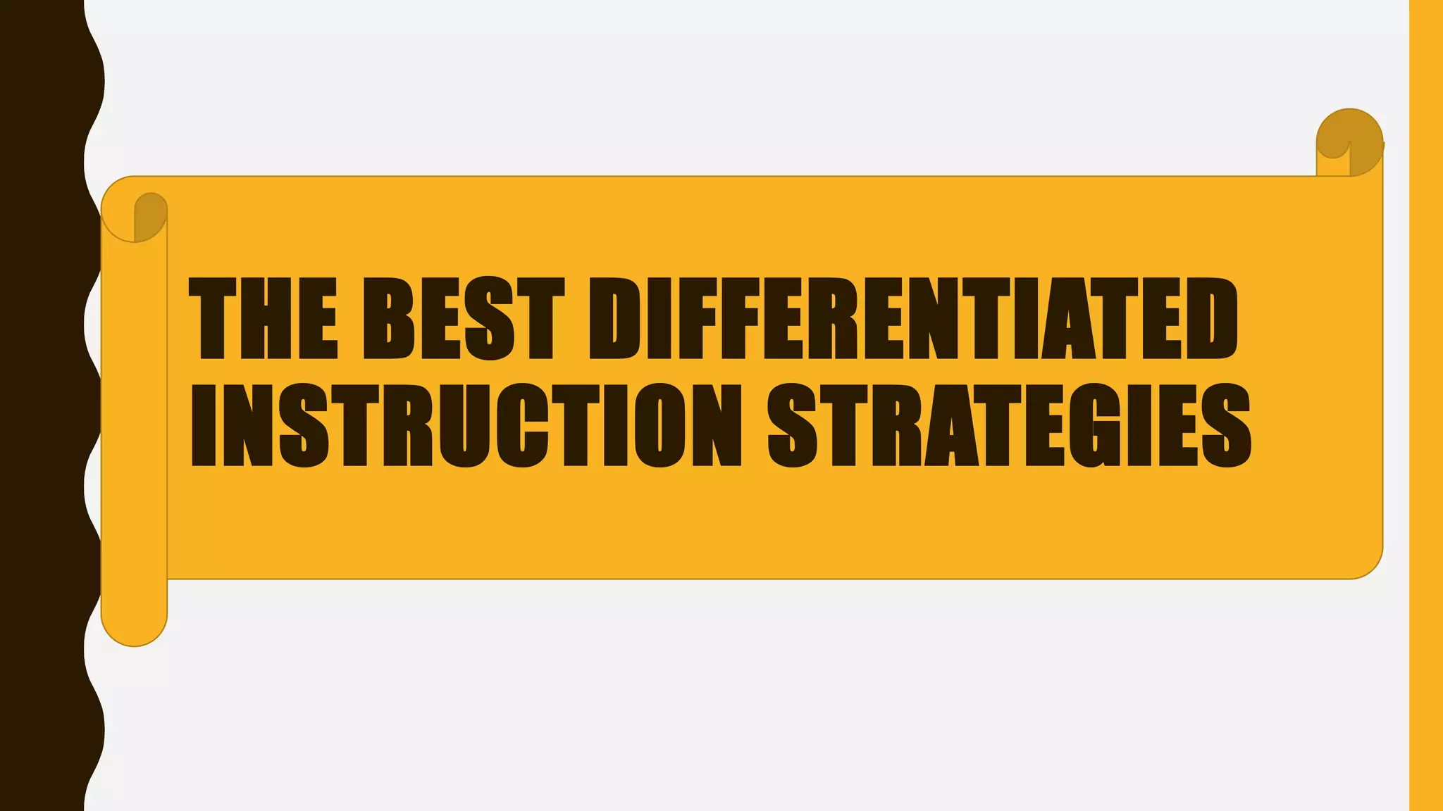 Differentiated Instruction to address diverse learners. | PPTX