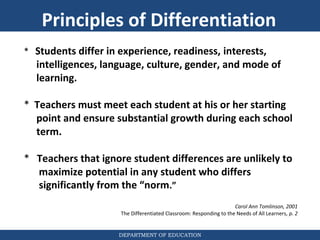 Differentiated instruction 04162014 | PPT