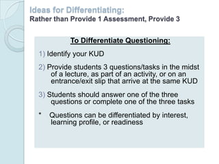 Differentiated instruction 10 17-12 | PPTX