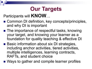 Differentiated instruction Excellent PPT.ppt