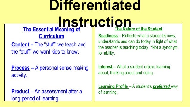 Differentiated instruction in the lote classroom