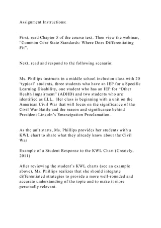 Differentiated instruction is built on a foundation of effective | DOCX