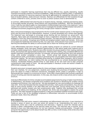 Differentiated instructions | PDF