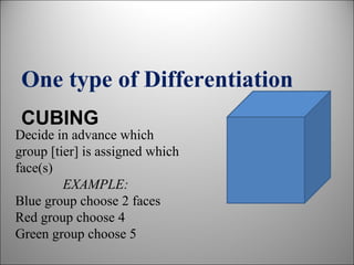 Differentiated instruction updated | POT
