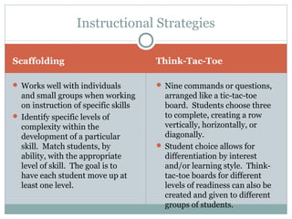 Differentiated Instruction and Effective Strategies | PPT