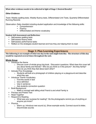Differentiated lesson plan 1 | PDF