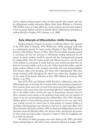 Differentiated Reading Instruction | PDF