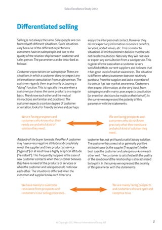 Global sales excellence study 2012 analysis | PDF