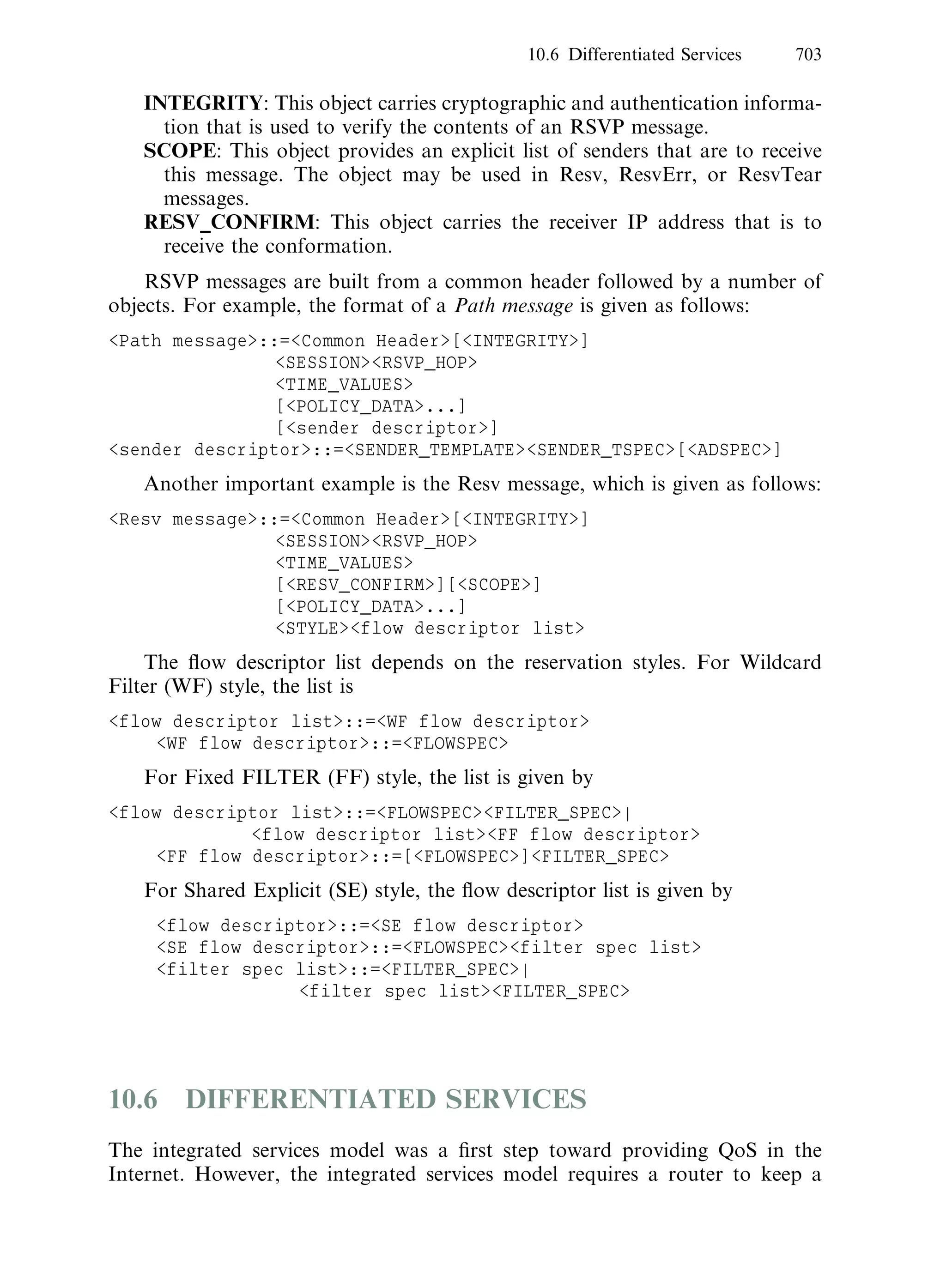 Differentiated services - Advance Routing | PDF