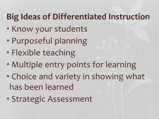 Differentiated Structures Oct 16 | PPTX
