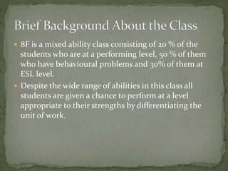 Differentiated unit ppt | PPTX