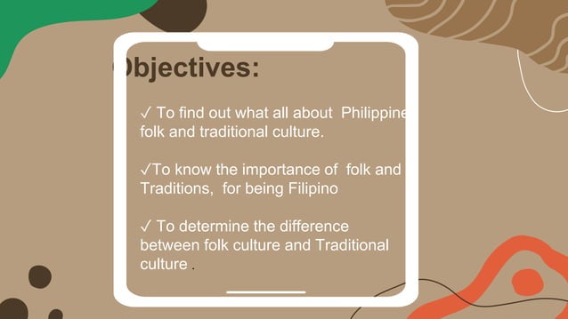 DIFFERENTIATE FOLK CULTURE AND TRADITIONAL CULTURE GROUP 3.pptx