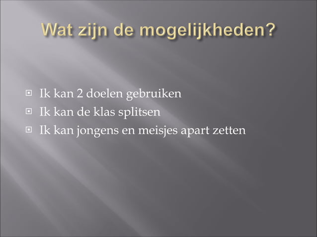 Differentiatie powerpoint stage | PPT