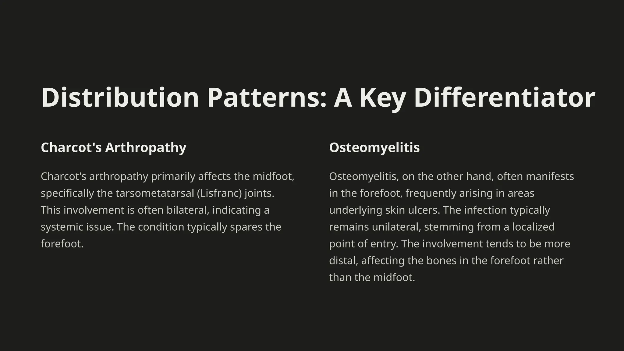 Differentiating-Charcots-Arthropathy-from-Osteomyelitis PPT.pptx