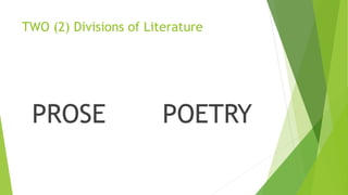 Differentiating 21st Century Literary Genres from Early Literary.pptx