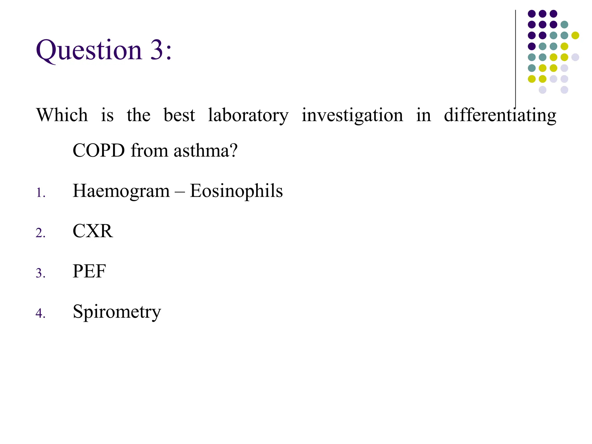 Differentiating COPD from Asthma | Jindal Chest Clinic | PPT