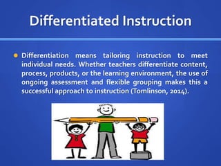 Differentiating instruction | PPTX