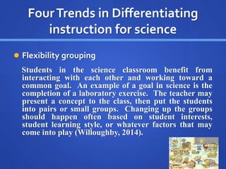 Differentiating instruction | PPTX
