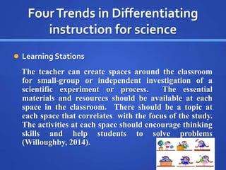 Differentiating instruction | PPTX