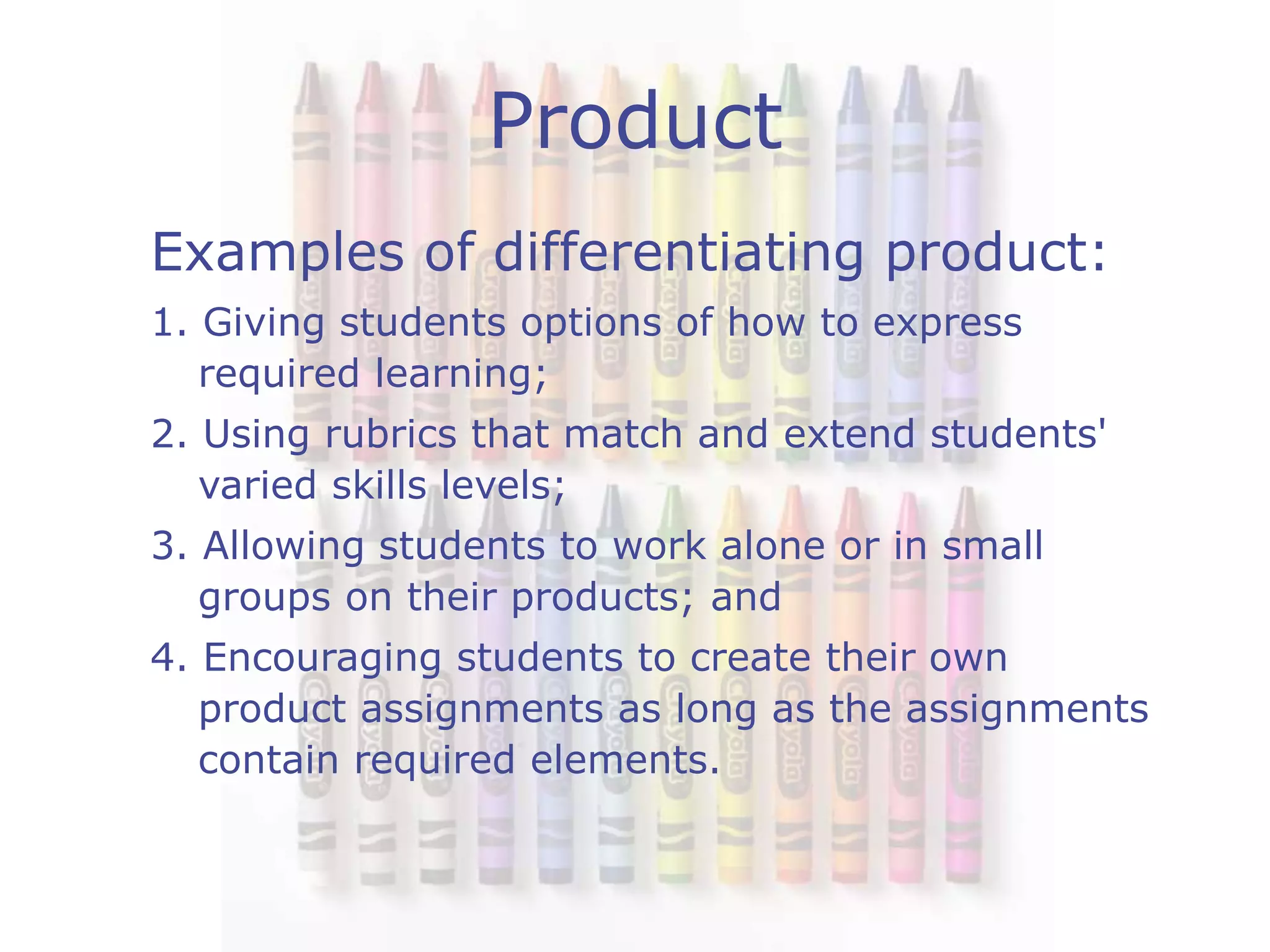 Differentiating Instruction | PPTX