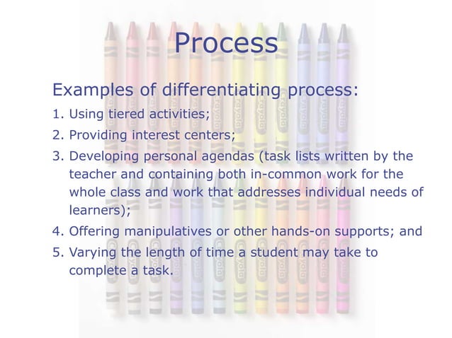 Differentiating Instruction | PPT