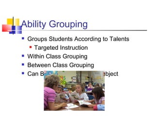 Differentiating instruction, MTE 533 | PPT