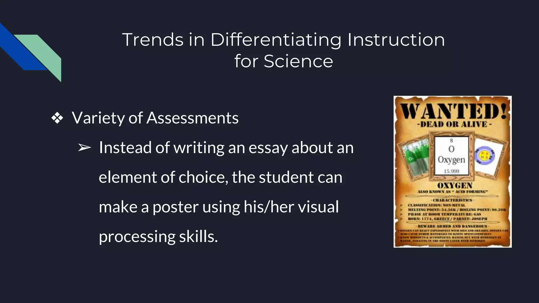 Differentiating Instruction Presentation | PPT