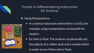 Differentiating Instruction Presentation | PPTX