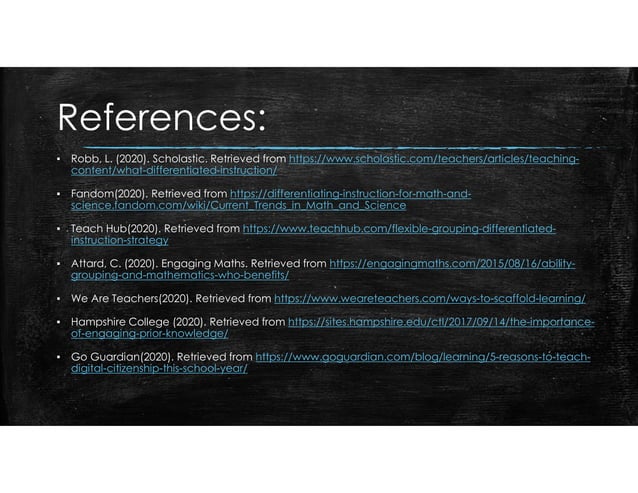 Differentiating instruction | PPT
