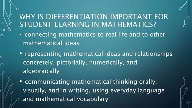 Differentiating Learning in Mathematics | PPTX | Educational Assessment ...
