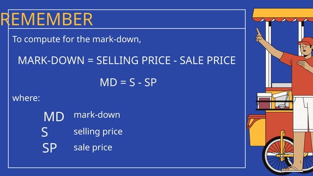 Differentiating Mark-on, Mark-down, and Mark-up.pptx | Commodities ...