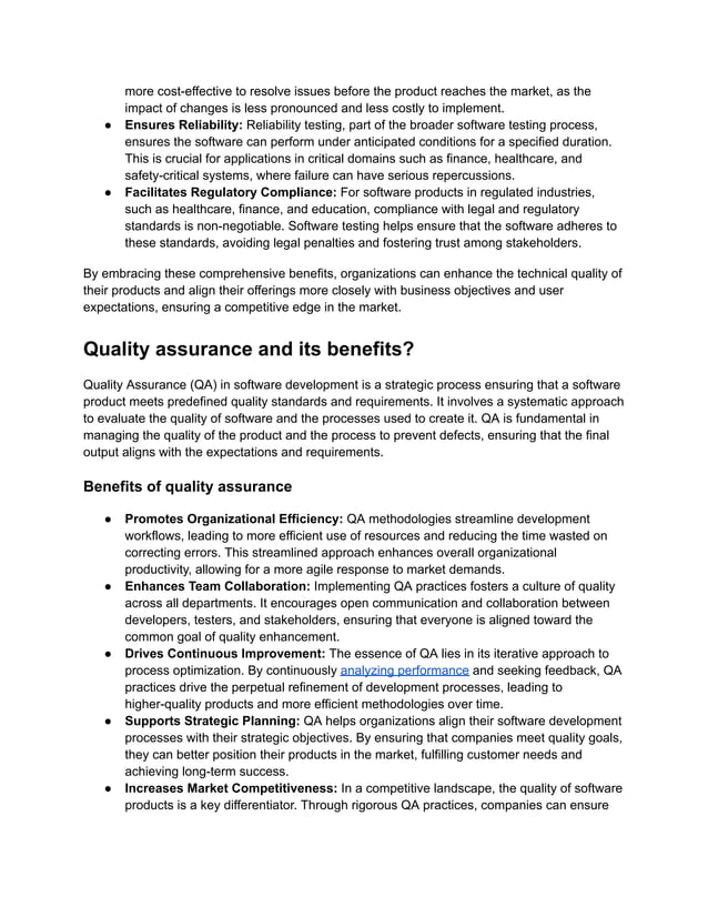 Differentiating Software Testing And Quality Assurancepdf